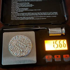 Graphite Casting Mold Pirate Coin Bullion Pour Your Own 1618 Spanish 8 ...