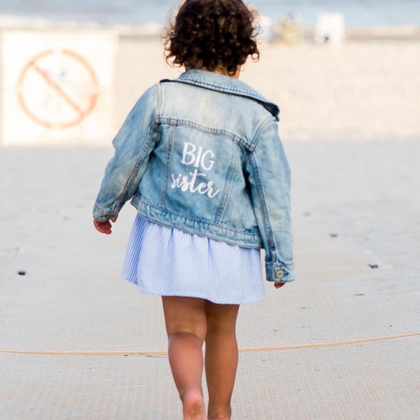 Sibling Matching Iron on Decal: Big, Middle or Little Sister or Brother ...