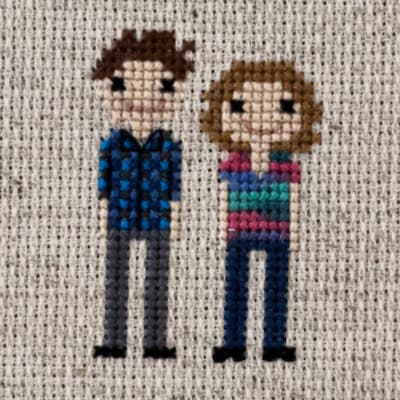 Stitch People Workbook A Cross-stitch Design Journal to Template Your ...