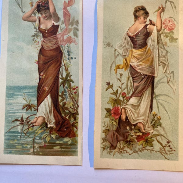 Old Chromo Children - Victorian Trade Cards - Etsy