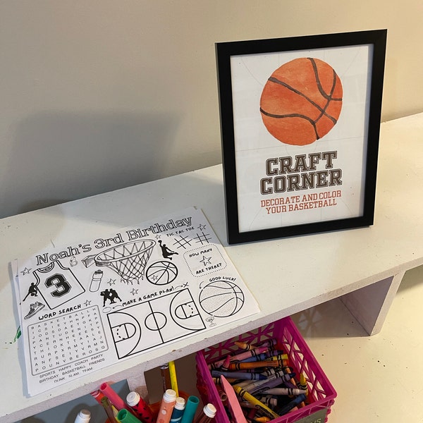 Karate Birthday Party Activity Sheet Karate Themed Party Favor Karate ...