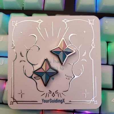Xenoblade Chronicles Aegis Core Crystal Enamel Filler Pins Antos Logos ...