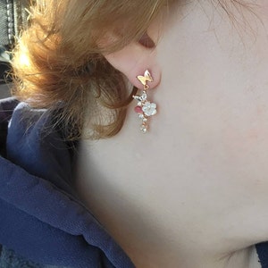 14K Solid Gold Cross Necklace for Communion & Confirmation, Dainty Real ...