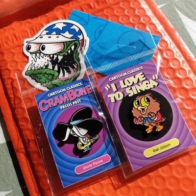 Funny Face Drink Mix Pin Set - Etsy