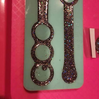 Razor Blades Earring Mold, Custom Mold, Epoxy or UV Clear Silicone Mold ...