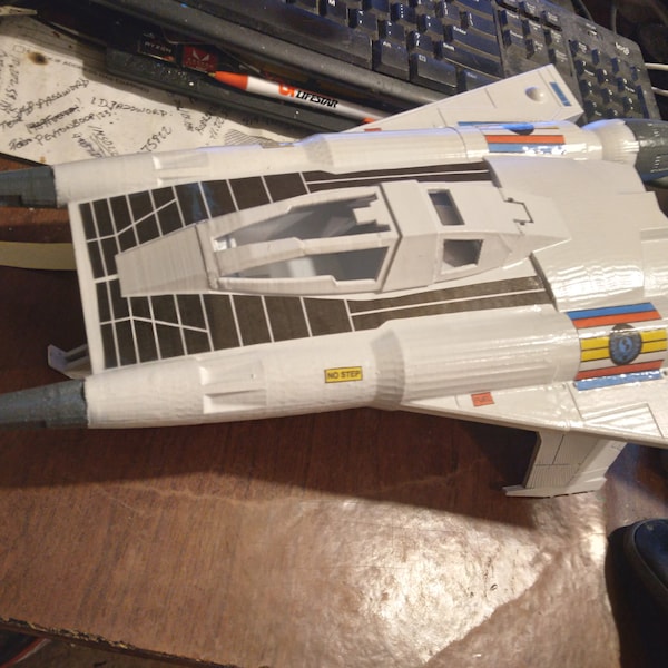 Republic Gunship LAAT Gun POD Star Wars Kenner Hasbro Toy Repro Parts ...