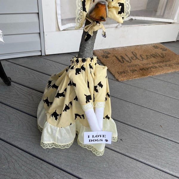 Best Dressed Goose Geese Clothes Outfit 25-27 LARGE Back to School ...