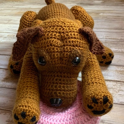 Crochet Pattern for Staffordshire Bull Terrier, American Staffordshire ...