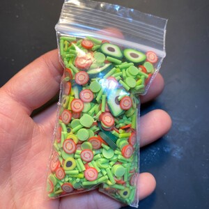 100 Grams Iced Grape Crush Fishbowl Resin Shaker Sprinkle Mix - Etsy