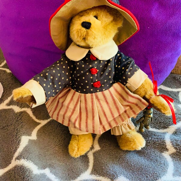 Vintage Mary Meyer 10 Teddy Bear From Mohair Collection 1995 - Etsy