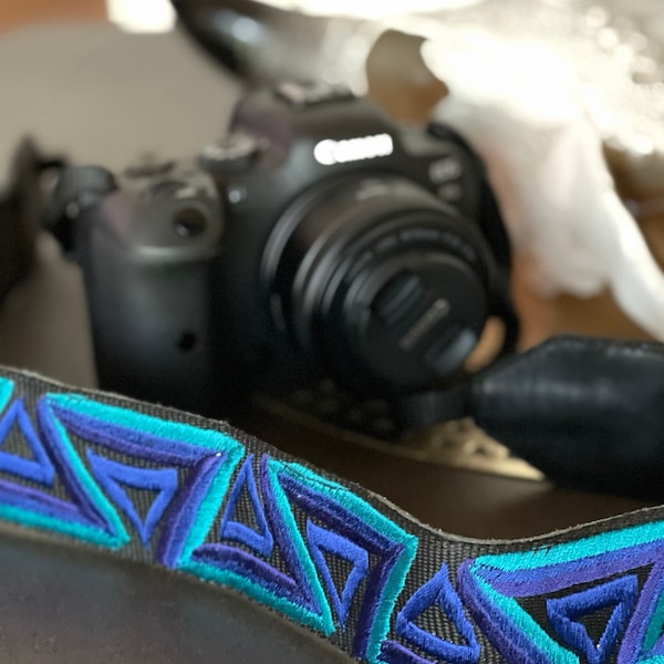 Leather Camera Strap, Colorful Camera Strap, Gift Photographer, Gift ...