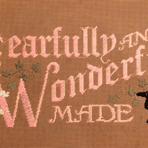 Victorian Motto Sampler Kit bless This House - Etsy