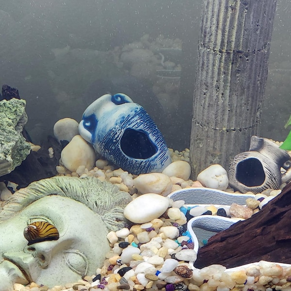 Fish Cave Aquarium Stone, Cichlid Stone Aquarium Rock Aquarium Cave ...