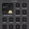 Dark Grey Matte Black Ios16 Icon Pack 200+ | Social Media Phone IOS16 ...