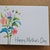 Note Card Set, Assorted Wild Flower Greeting Cards, Floral Stationery ...