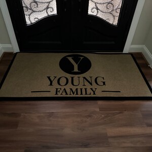 The Most Durable and Elegant Custom Door Mat Available. Infinity Custom ...
