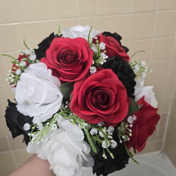 New Artificial Red Rose Bud Corsage, Red Rose Mother's Corsage, Red ...