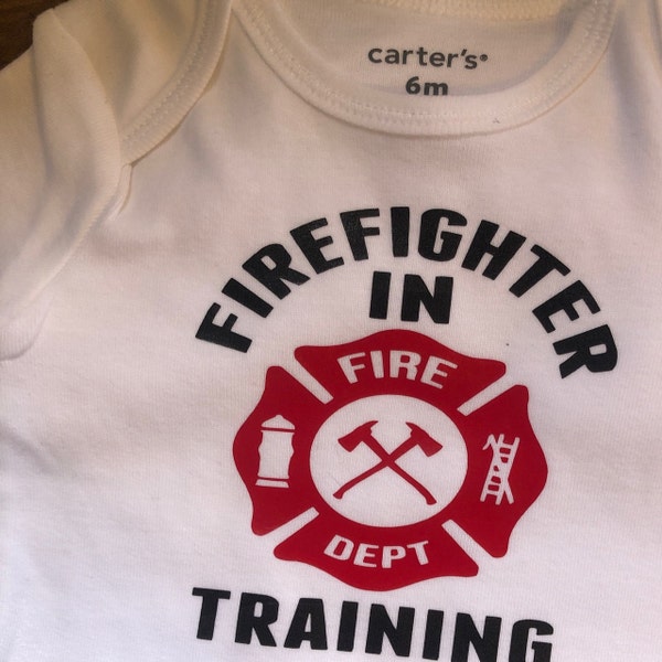 Firefighter in Training Svg, Son Firefighter Svg, Daughter Firefighter ...