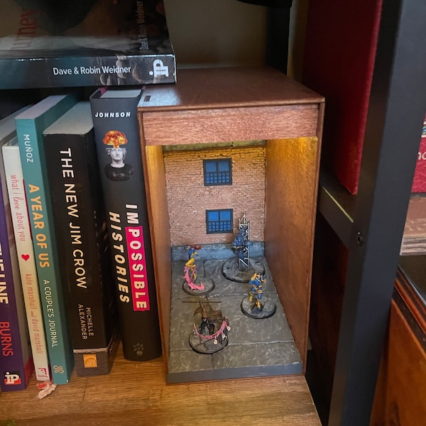 Book Nook Kit, Diorama, 'infinity Mirror' Diorama Book Nook IM, Blank ...