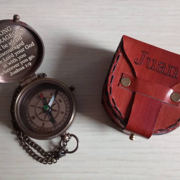 Baptism Compass, First Holy Communion Compass, Engraved Compass for ...