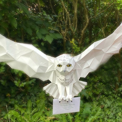 DIY Papercraft Owl,3d Owl Model,origami Owl,owl Templates,sitting Owl ...