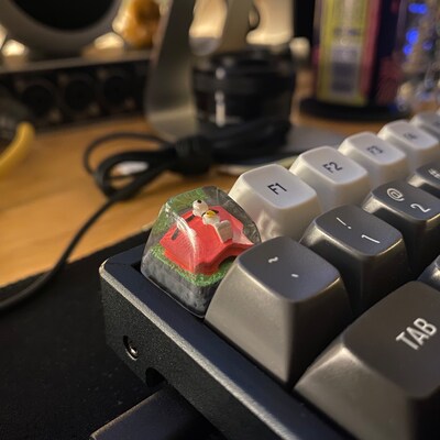Handmade H.oll.ow K.night Inspired Keycap for Mechanical Keyboard ...