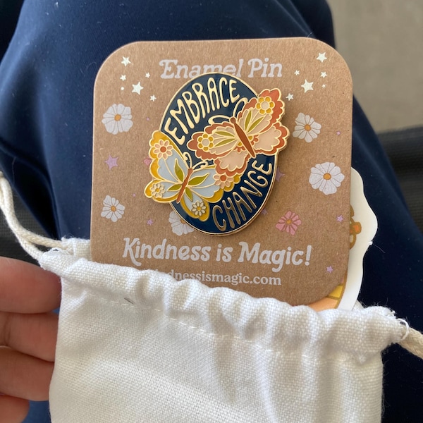 Motel Keychain - Positive Affirmation Optimism Gift - Kindness is Magic ...