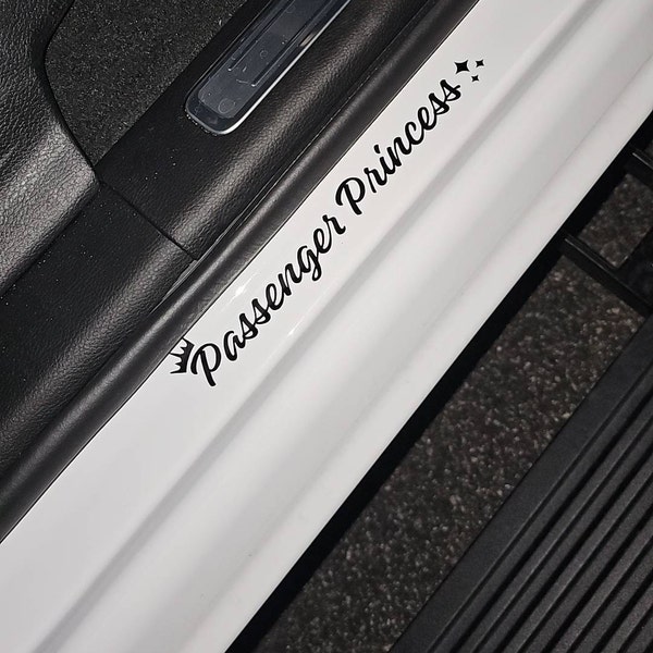 Passenger Princess Vinyl Decal - Etsy