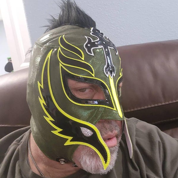 Aztec Luchador Mask | Mexican Wrestling Mask | Lucha Libre | Luchador ...