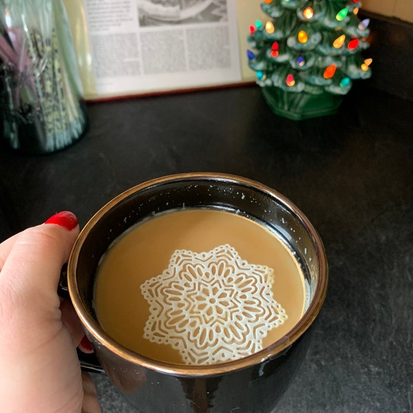 Sugar Doilies 12pcs of 2.25 Edible Doily for Tea or Coffee Cake Lace ...