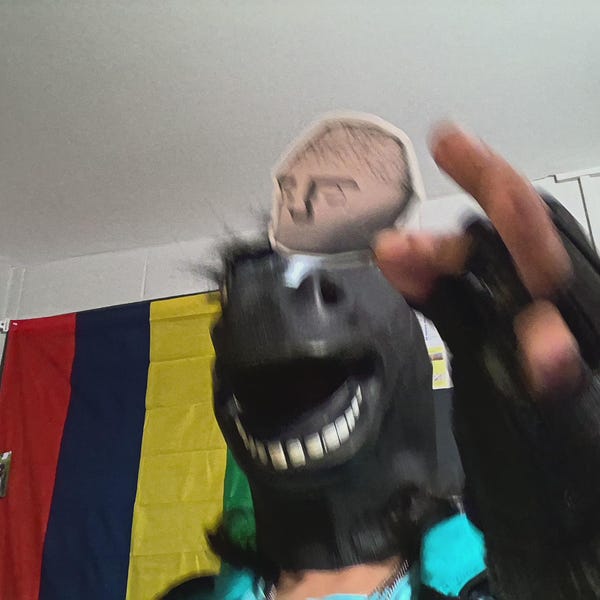 Maurice Malicious Face ULTRAKILL Die Cut Sticker Designed by Roseai_69 ...