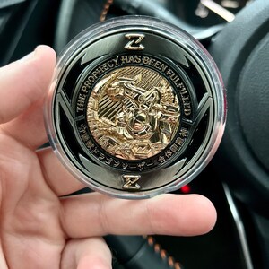 Time Traveler Quantum Fire Red Badge Metal Prop Concept Time - Etsy