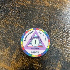 The Rocket Chip, AA, Alcoholics Anonymous, Medallion, Token, Coin - Etsy