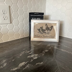 READING Burlap Print Home Library Sign Rustic Home Decor Book Themed ...