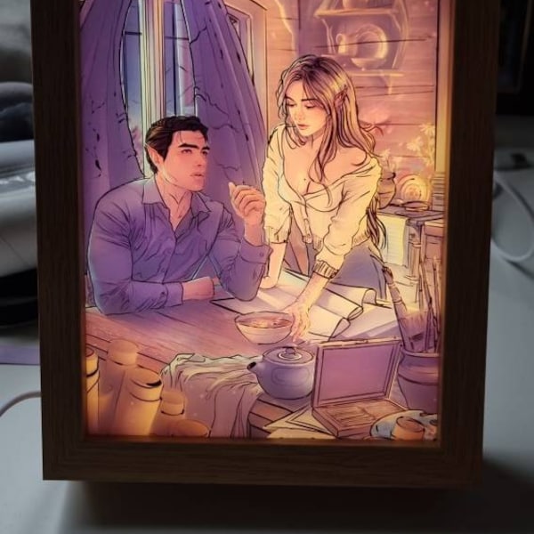 Fated Soup Scene Rhys and Feyre Acotar Series Officially SJM Licensed ...