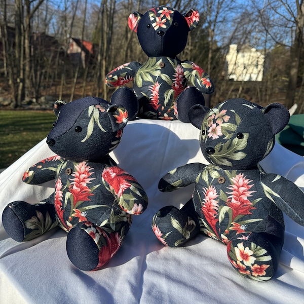 Custom Small Memory Bear - Etsy