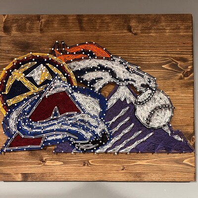 Kansas City Football String Art Sign, Made to Order - Etsy