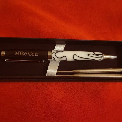 Resin Custom Engraved Pen, Personalized Pen, Gift for Men, Gift for ...