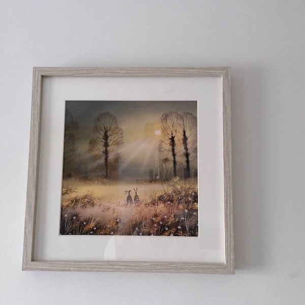 Signed Limited Edition Print Walkers in the Night by Stephen Allen - Etsy