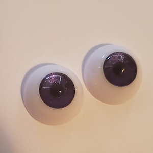 BJD DIY Blank Acrylic No Pupils Eyes Half Ball 8mm 10mm 12mm 14mm 16mm ...