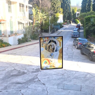 Starry Night WINDOW CLING Suncatcher Faux Stained Glass - Etsy