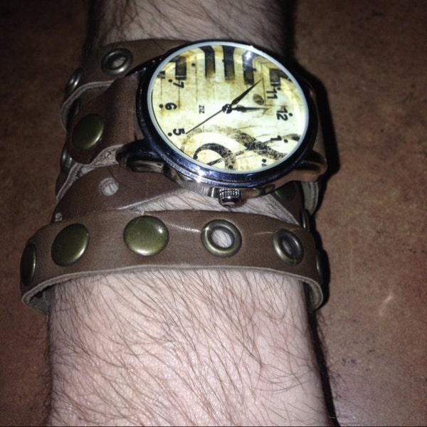 Map Wrist Watch/ Map Watch/ World Map Watch / Vintage Map Watch/ Boho ...