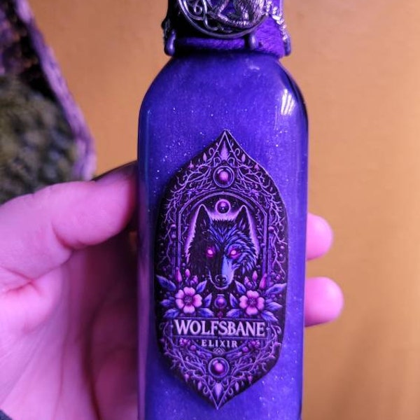 Medusa's Braid Potion Bottle Fantasy Mythology Handcrafted Collectible ...