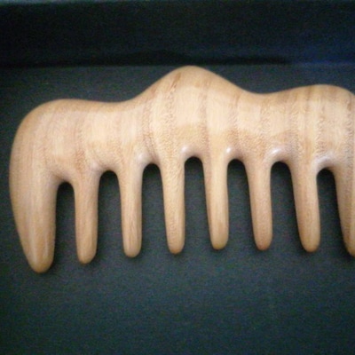 Handmade Wooden Hair Comb Scalp Massager - Etsy