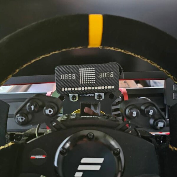 Sim Racing Dashboard for PC Steering Wheel Logitech Fanatec ...