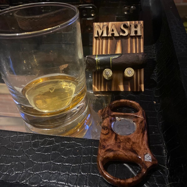 Cigar Stand (burned Wood) Cigar Rest, Fathers, Mothers, Valentine’s ...