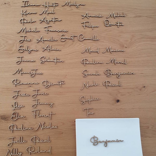 Personalized Wedding Place Table Cards Wedding Place Cards Place Names ...