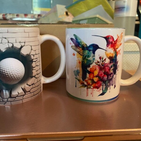 Gargoyles Mug Sublimation Transfer, Printed Wrap for Mugs, 11oz 12 Oz ...