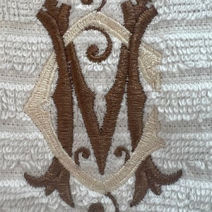 Interlocking M and A Embroidery Monogram Design for Machine Embroidery ...