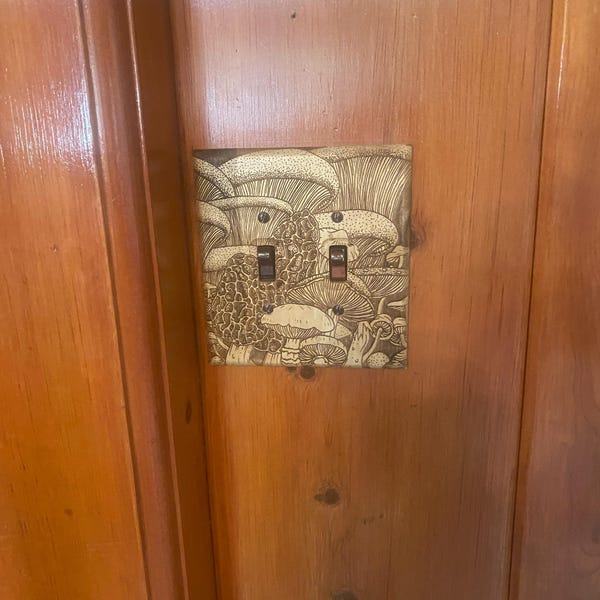 Hand Painted Tarot Card Light Switch Cover the Lovers VI Lightswitch ...